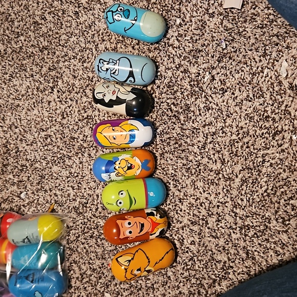 Disney | Toys | Kelloggs Wobblers Beans Set Of 8 | Poshmark
